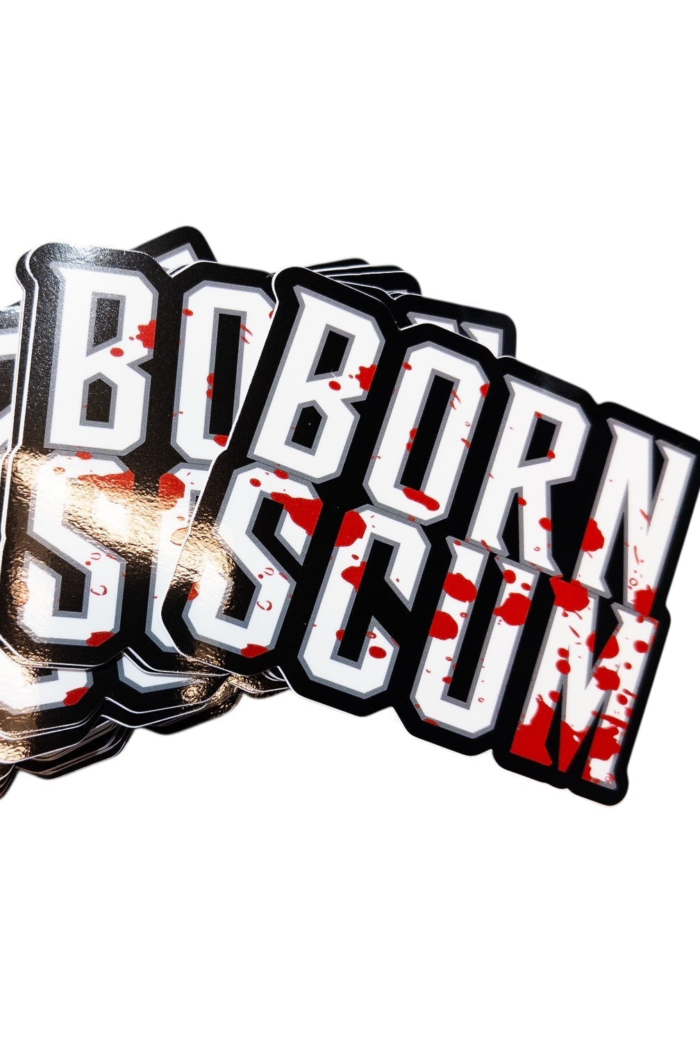 SCREW UP 4.5x4.7" STICKER | Born Scum – Born Scum