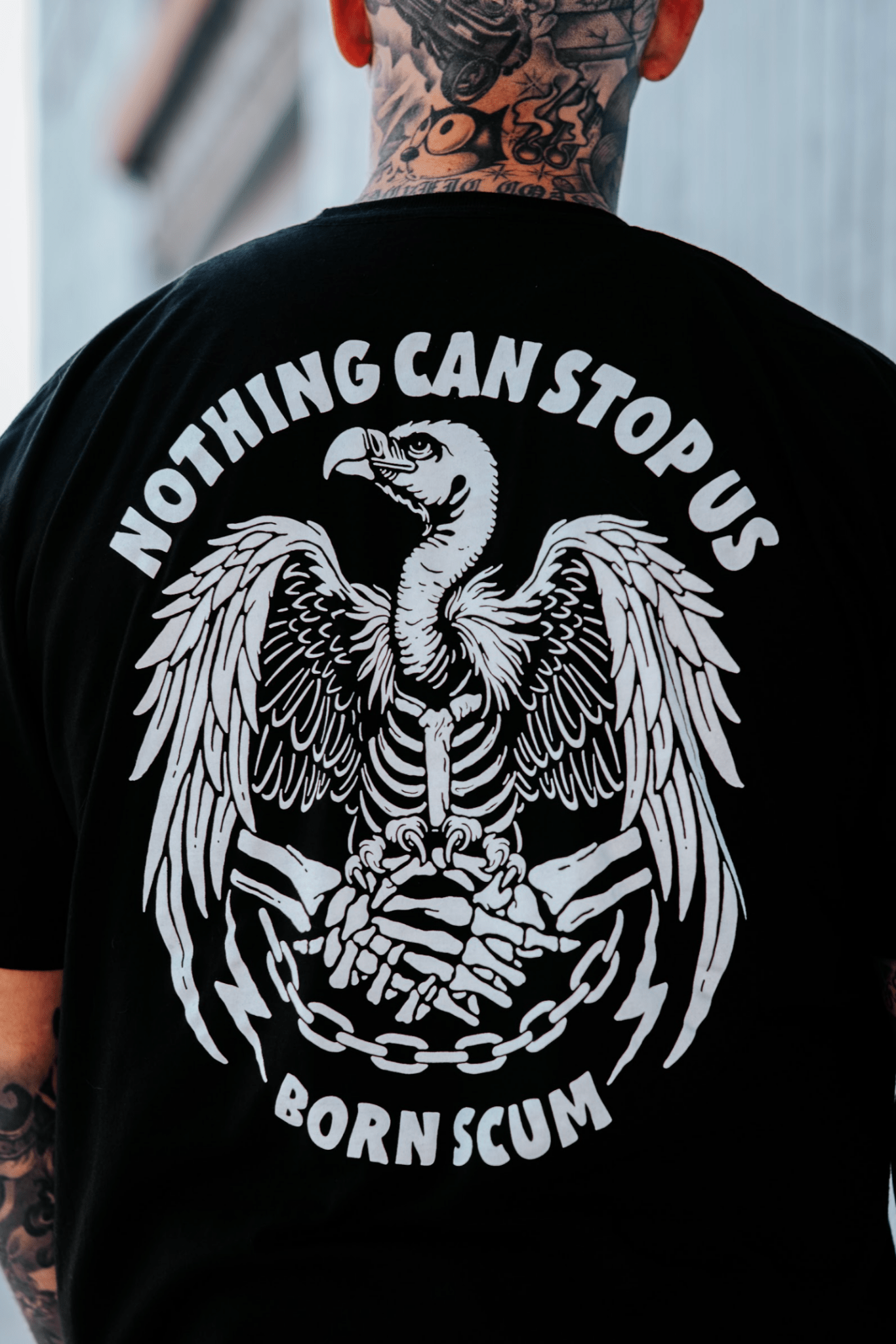 Clutch of Death Heavyweight Tee | USA Cotton – Born Scum – Born Scum