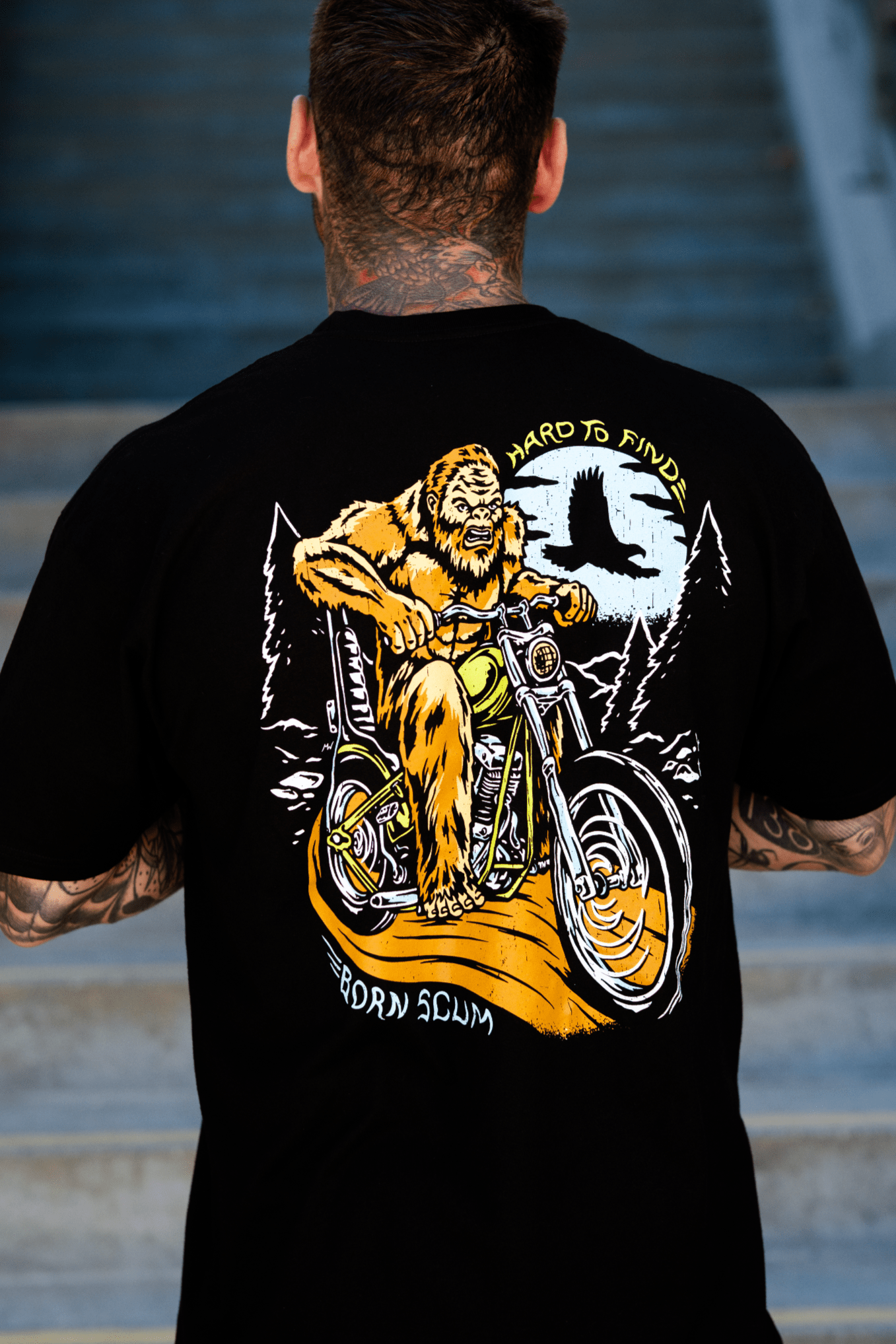 Born Scum Heavyweight Tee | Built in Idaho | 100% USA Cotton