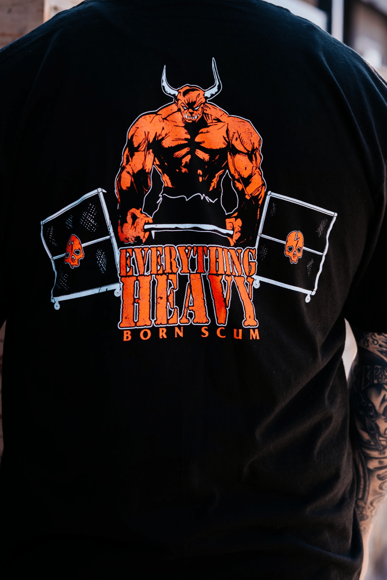 Heavyweight Tee | USA Cotton – Born Scum – Born Scum