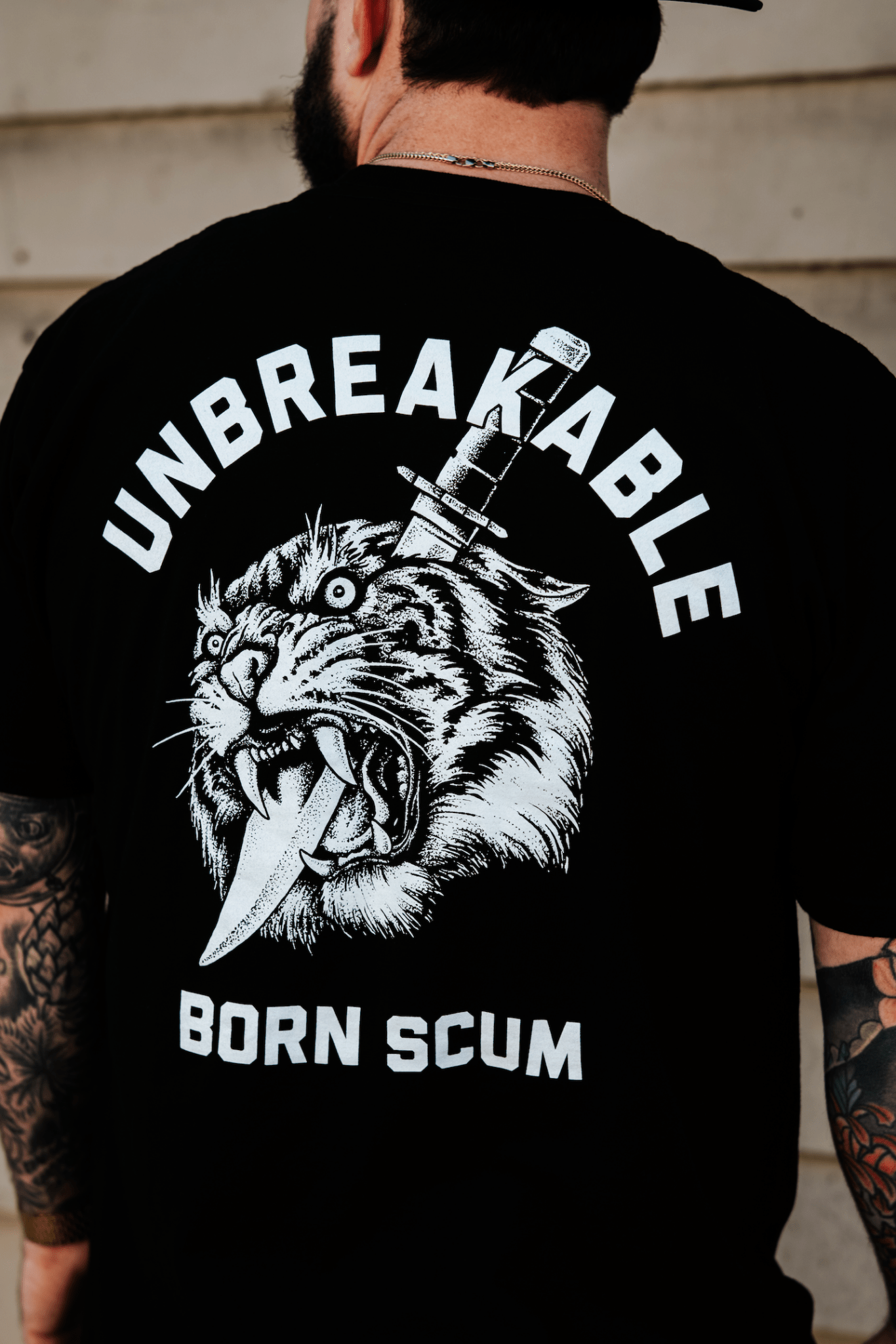 Unbreakable T-Shirt: Long-Lasting, Durable, 100% USA Cotton – Born Scum