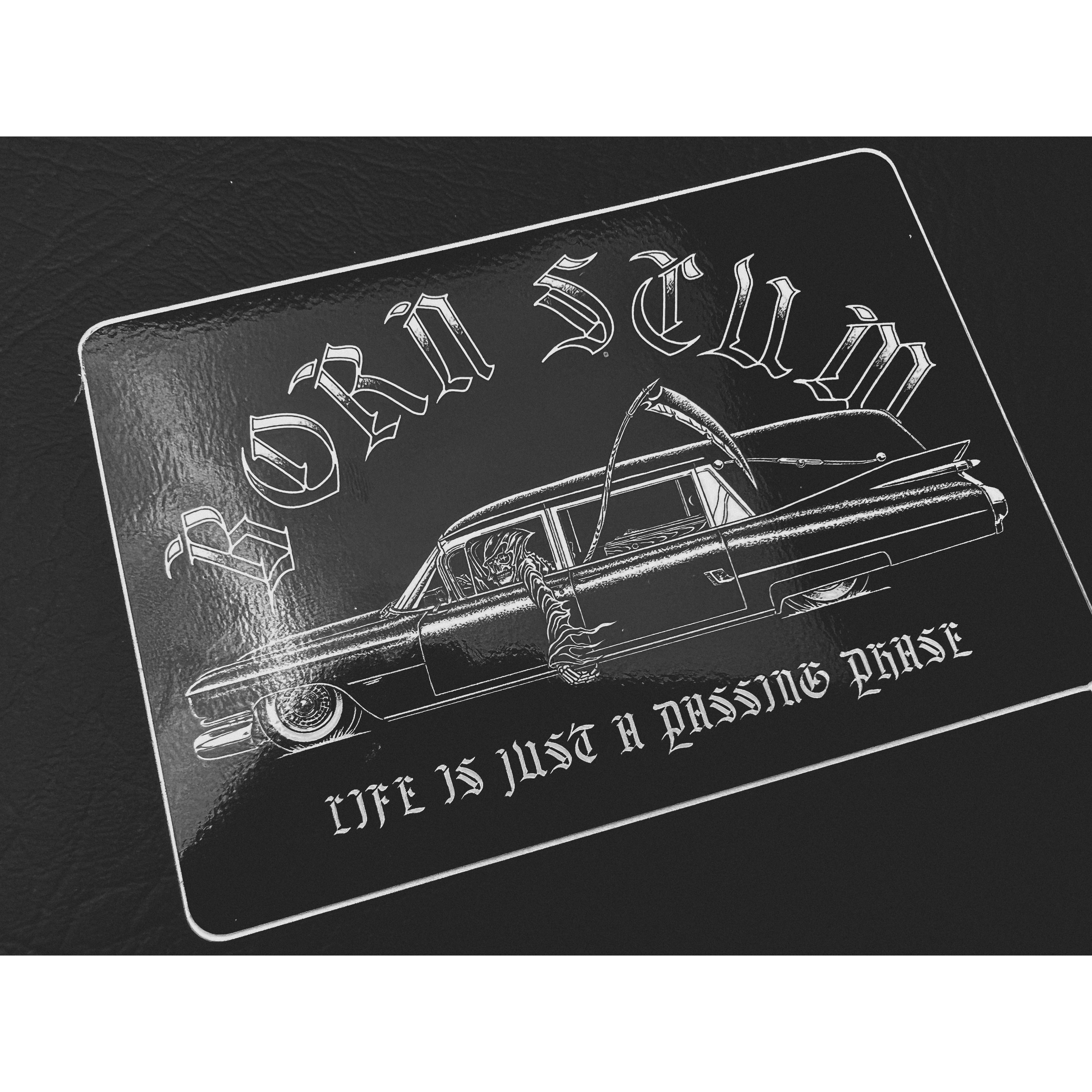 BORN TO LOSE 4.25" X 3.25" STICKER | Born Scum – Born Scum