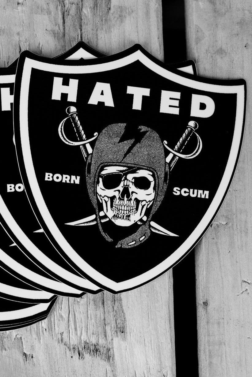 NATION STICKER 4.5x4.7" STICKER | Born Scum – Born Scum