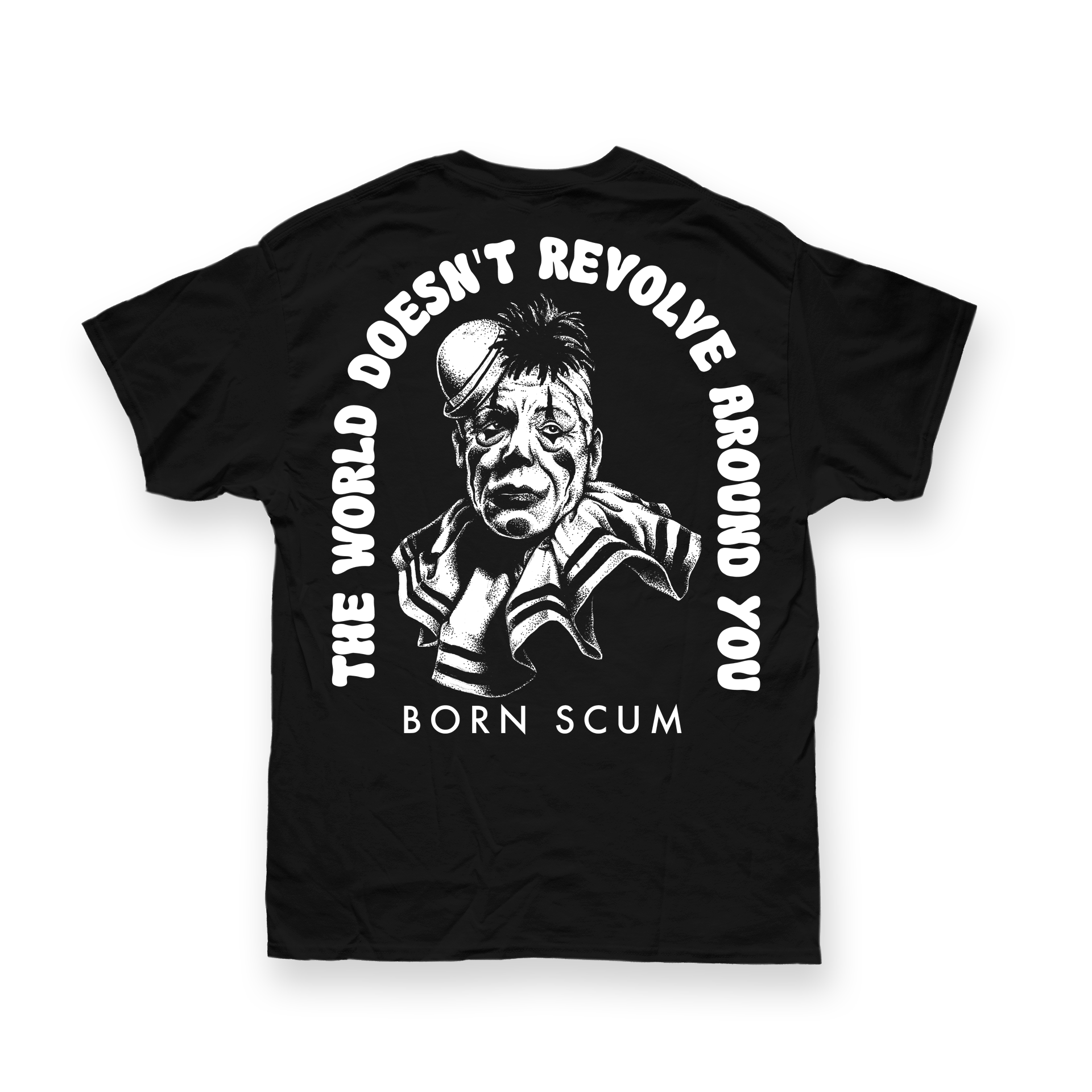 100% Ring-Spun USA Cotton Revolve T-Shirt – Born Scum