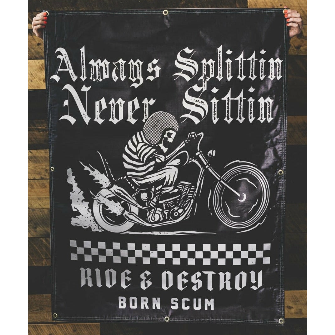 Born ScuM - | Anti Everything Banner – Born Scum