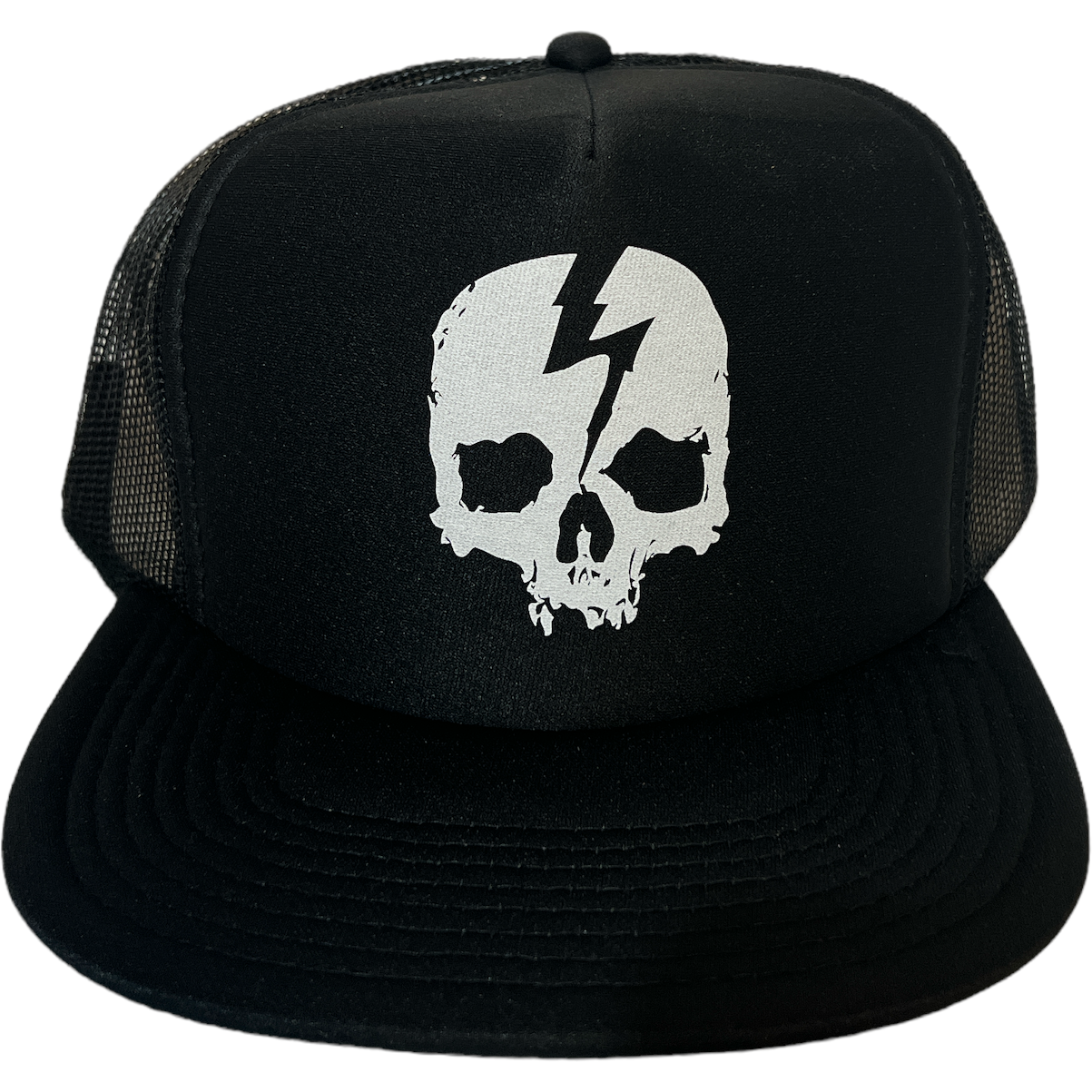 TRUCKER SKULL LOGO HAT – Born Scum