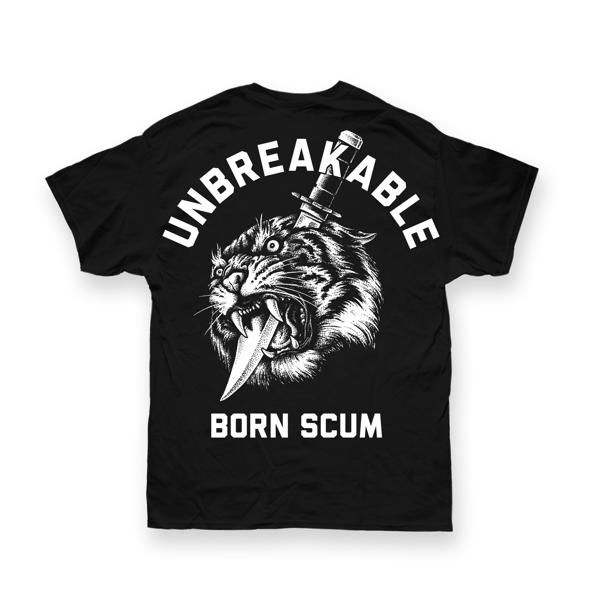 Unbreakable T-Shirt: Long-Lasting, Durable, 100% USA Cotton – Born Scum